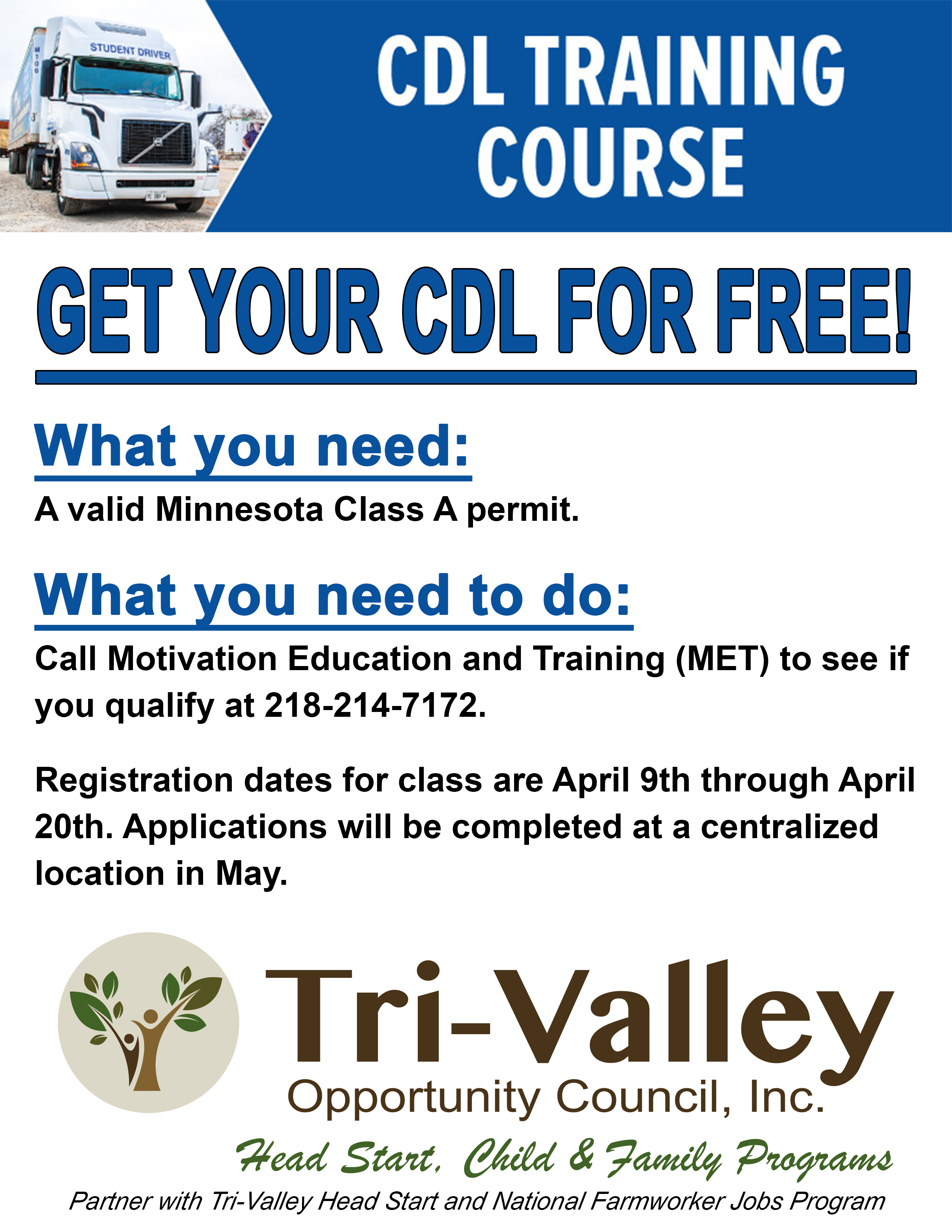 Head Start, Child and Family Programs – Tri-Valley Opportunity Council ...