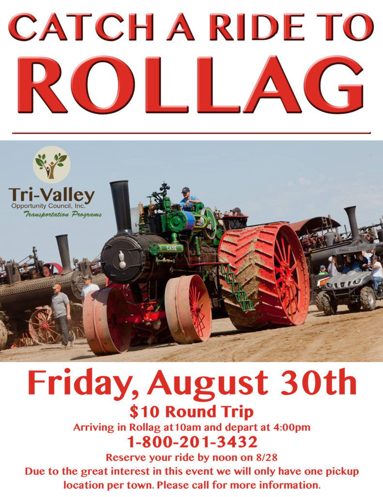 2019 Rollag Poster – Tri-Valley Opportunity Council, Inc.